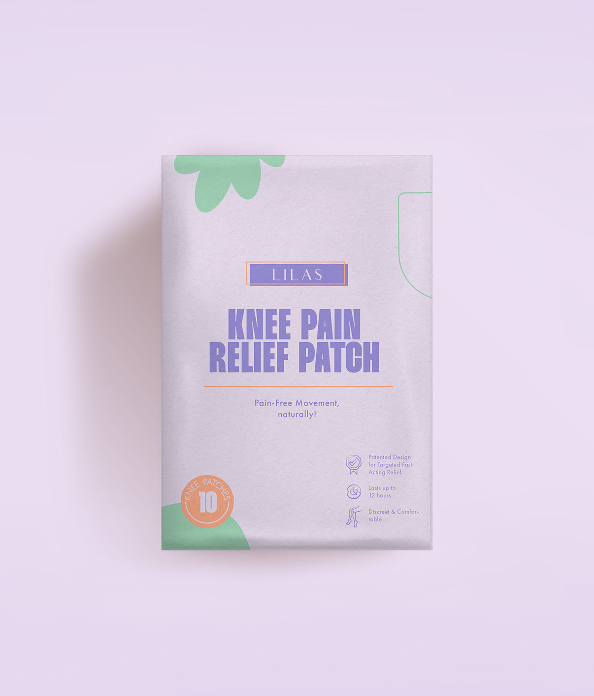 Knee Pain Relief Patch (Pack of 10) – Lilas Wellness